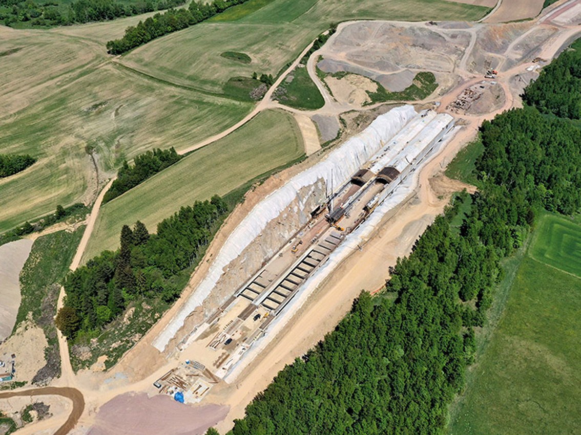 New cut-and-cover tunnel with ULMA — ULMA Begira